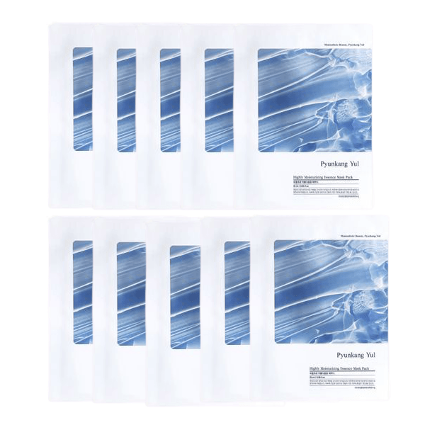 Pyunkang Yul Highly Moisturizing Essence Mask Set (10 stk) - SkinUp.no