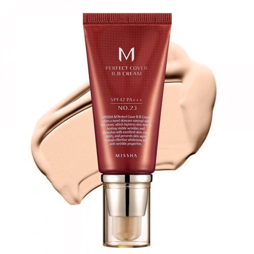 MISSHA M Perfect Cover BB Cream SPF42 PA+++ No.23 Natural Beige - SkinUp.no